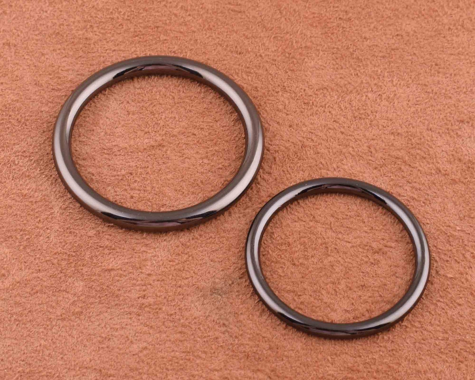 Round Ring Buckles Metal Strap O Ringsgunmetal O Ring Buckle - Etsy