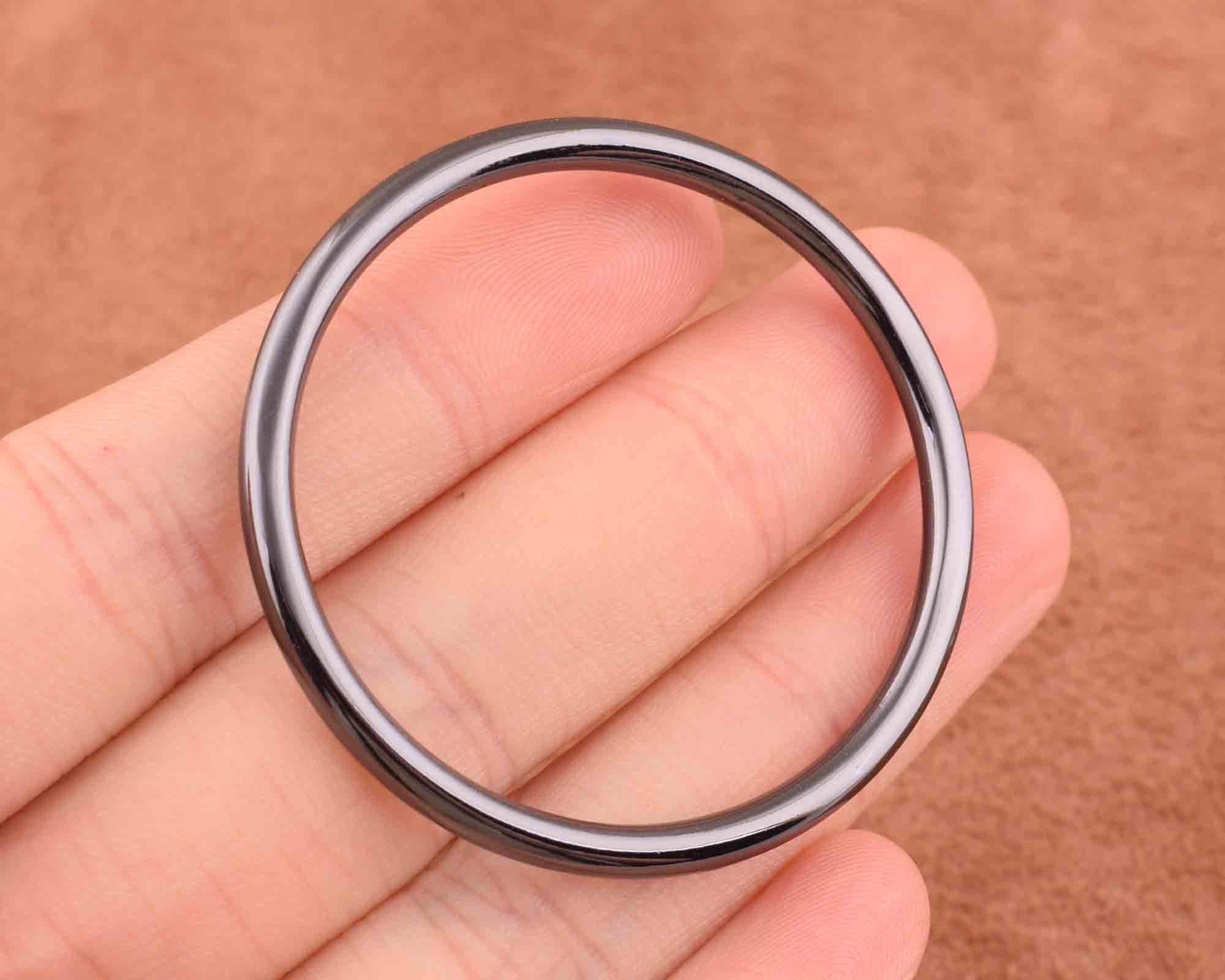 Gunmetal Round Ring O Ring 38 Mm 1.5 Inch Inner - Etsy