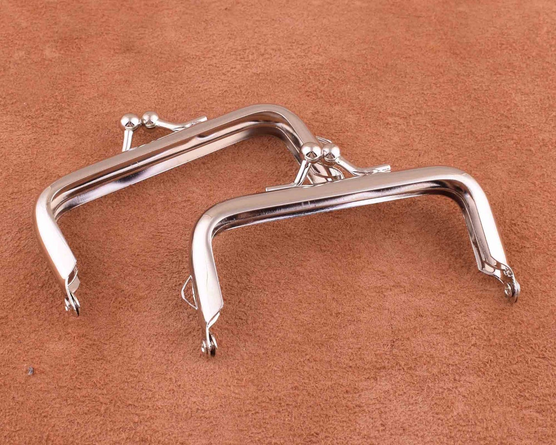 Small Purse Frame Square Metal Frame Diy Coin Purse Frames,79*32mm Kiss ...