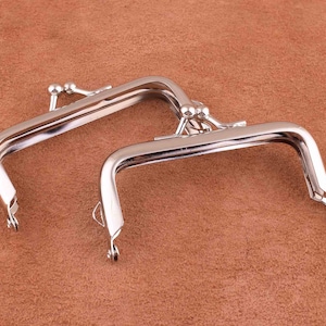 Small Purse Frame Square Metal Frame Diy Coin Purse Frames,79*32mm Kiss ...