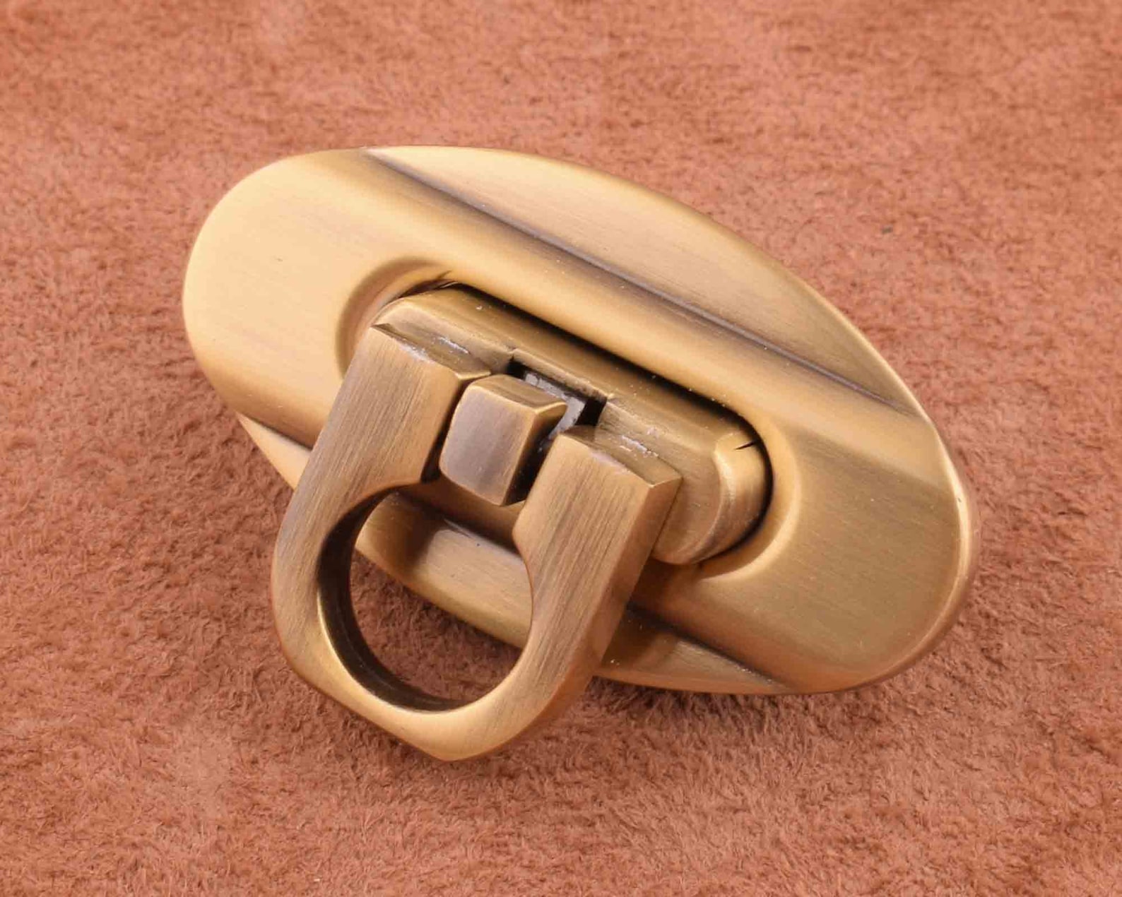 2 Inch Oval Lock Clasp Turn Lock Twist Lock Metal Hardware for | Etsy