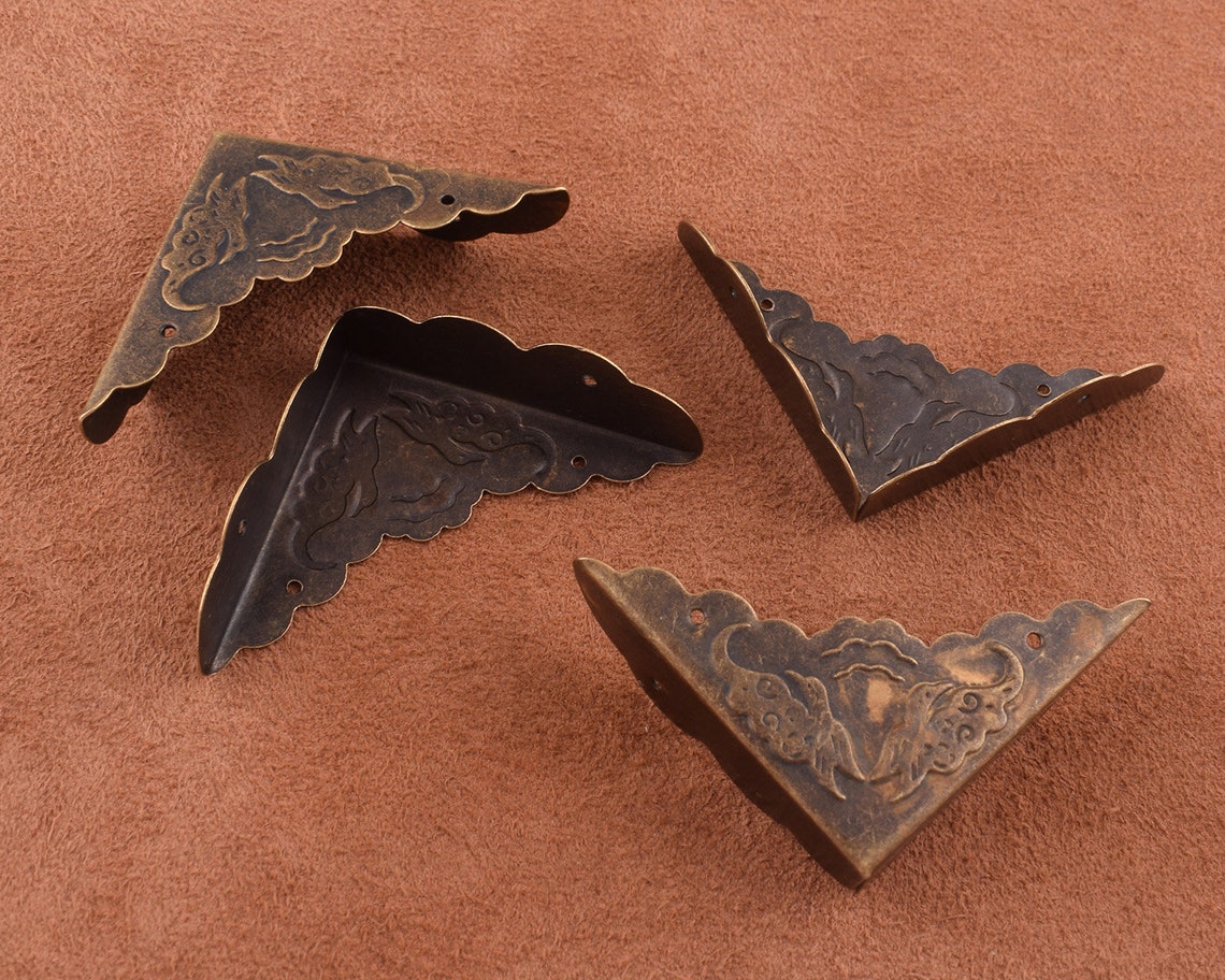 Bronze Metal Bookbinding Book Protect Corners 4212mm Book | Etsy