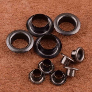 Gunmetal Eyelet Grommets,copper Eyelet for Leather Craft,iron Metal ...