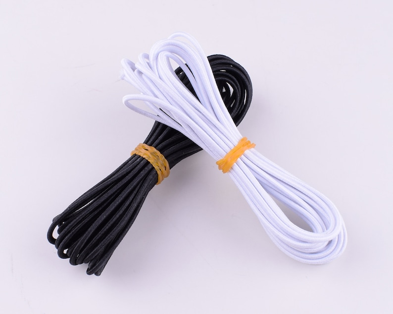 Round Elastic Trim Stretch Bungee Stringelastic Cord Nylon - Etsy