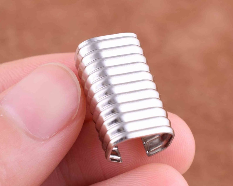 Ribbon End Crimps Ribbon End Fastener Clasp Crimp Fasteners - Etsy