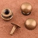 20set Single Cap Rivets 12*10mm Big Rivets Bronze Rapid Rivets Leather ...