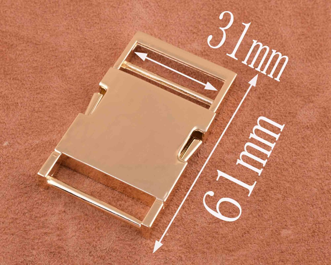 Release buckle strap Metal Quick Side Slide Release Buckle for | Etsy