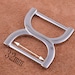 Double D Ring Zinc Alloy Push Gate Hook Swivel Hook Chain Strap D Ring ...