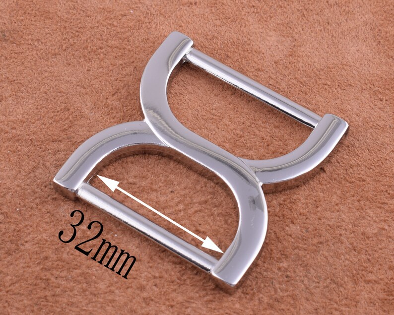 Double D Ring Zinc Alloy Push Gate Hook Swivel Hook Chain - Etsy