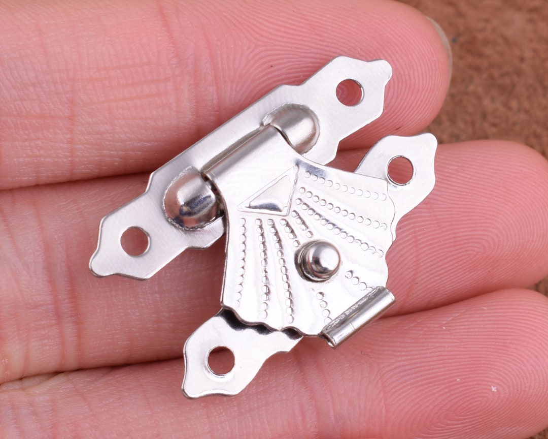 Mini Silver Color Iron Latch,rustic Iron Latch,30*20mm Trunk Latch ...