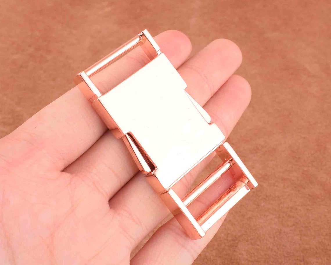 Metal Side Release Buckle25mm Release Buckle Rose Gold - Etsy