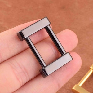 19mm Rectangular Ring Solid Square Ring Strap Buckle Strap Connector ...