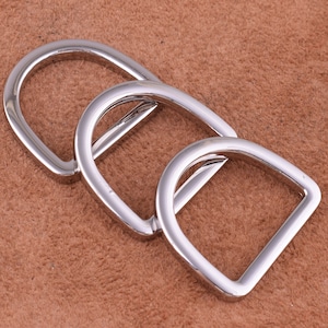 Heavy Duty D Ring,23mm Round Rings,zinc Alloy Metal D Rings, D-rings ...