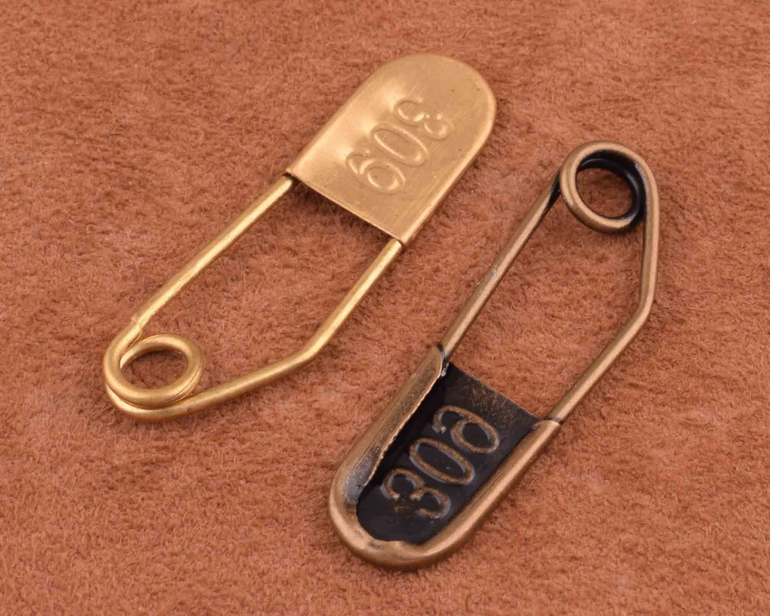 Vintage Brass Laundry Pins-5515mm Steampunk Pendant Brass - Etsy