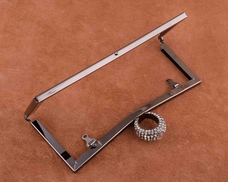 Gunmetal Purse Frame Bag Frame Clutch Frame Purse - Etsy
