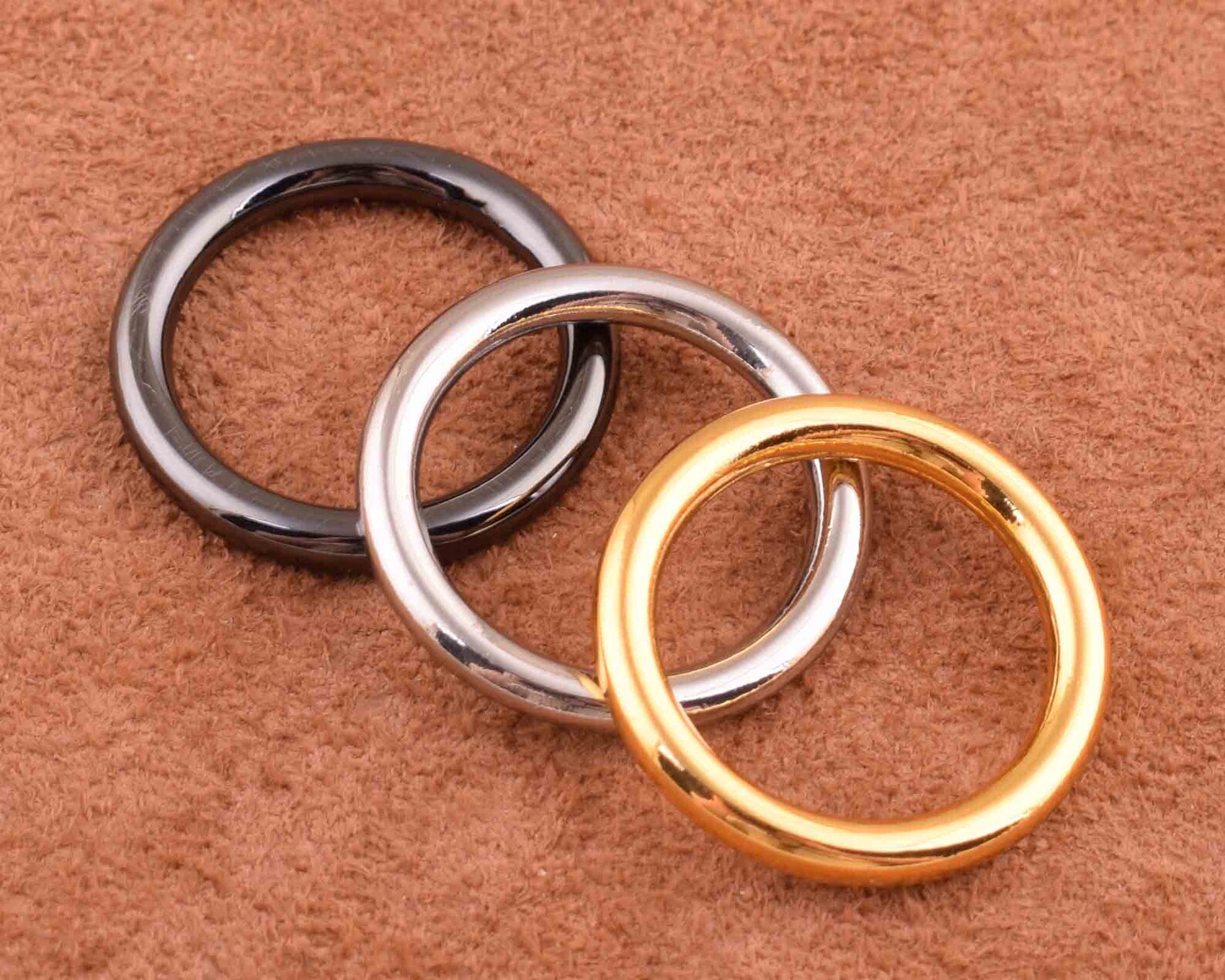 Metal O-ring Belt Buckle,19mm Purse Handbag Bag Making Supplies Fashion ...