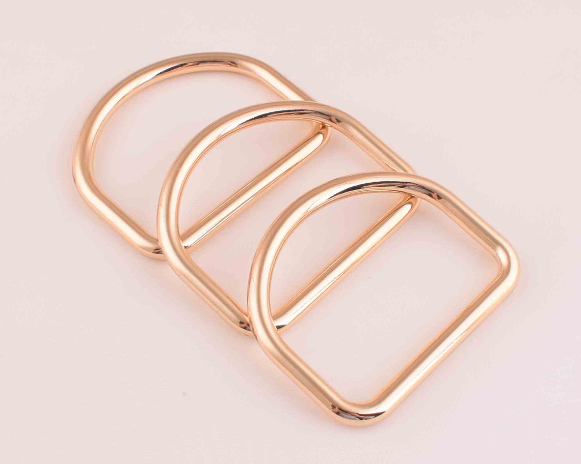 6pcs D-rings Belt Buckles 2 Inch D Ring DIY Leather Craft | Etsy