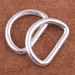 Metal D Rings Purse Link Connector Buckle,1 Inch Purse D Ring Buckle ...