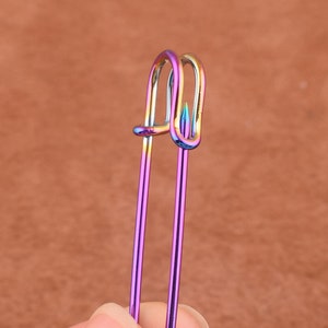 Rainbow Safety Pin Fasteners Clothes Metal Safety Pins Stitch Holders ...