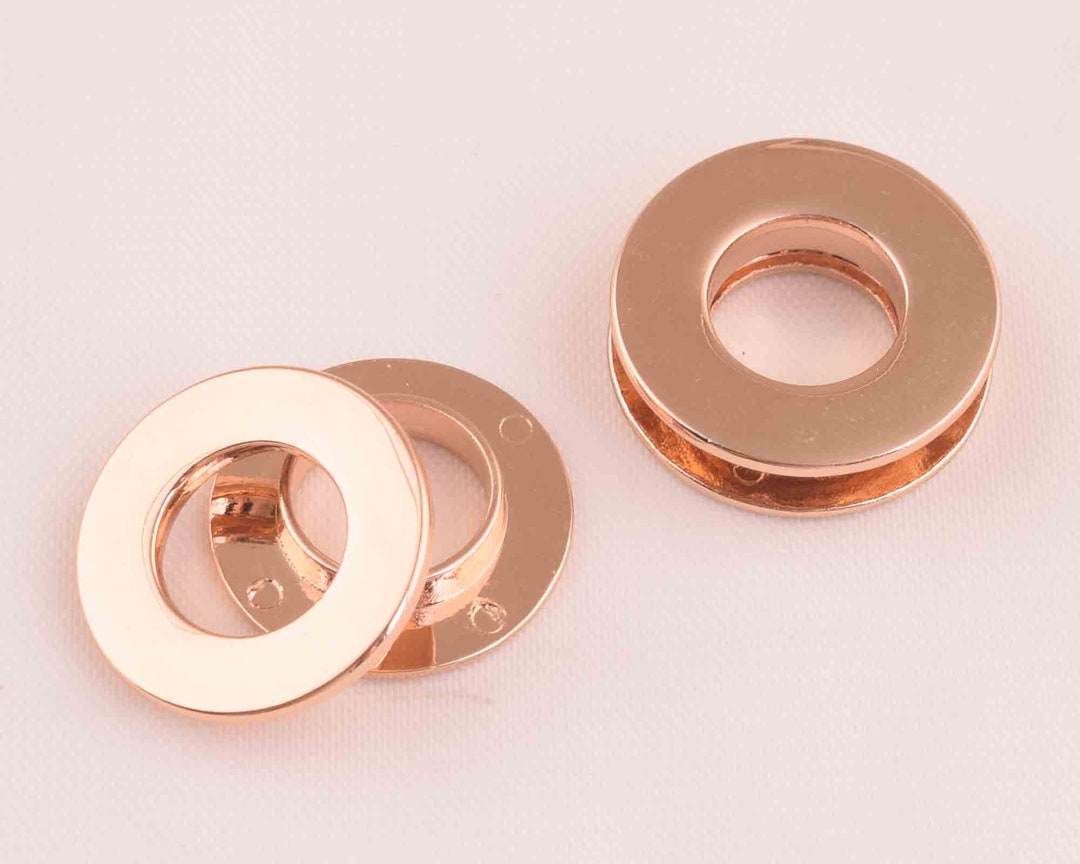 10 Sets Large Eyelets,zinc Alloy Eyelets,eyelets Pale Gold Eyelets,1/2 ...