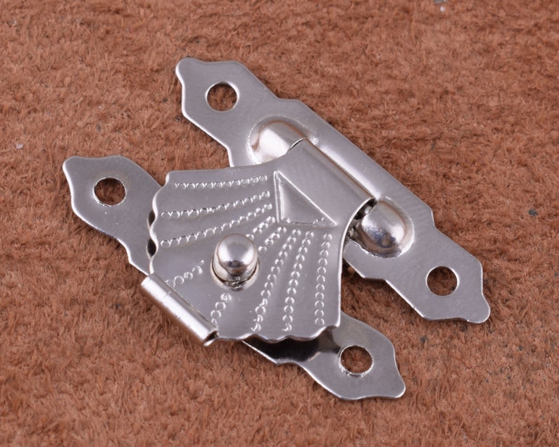 Mini Silver Color Iron Latchrustic Iron Latch3020mm Trunk | Etsy