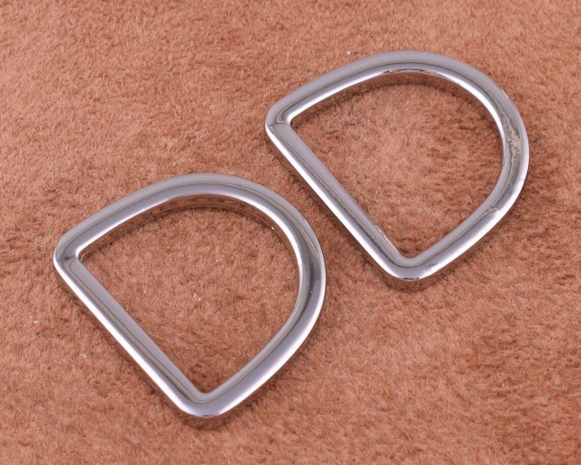 Heavy Duty D Ring23mm Round Ringszinc Alloy Metal D Rings - Etsy