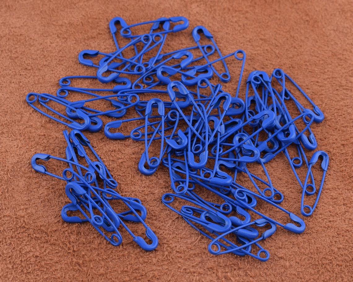 Small Safety Pins/ 100 Pieces Purple Small Safety Pins/ Three - Etsy