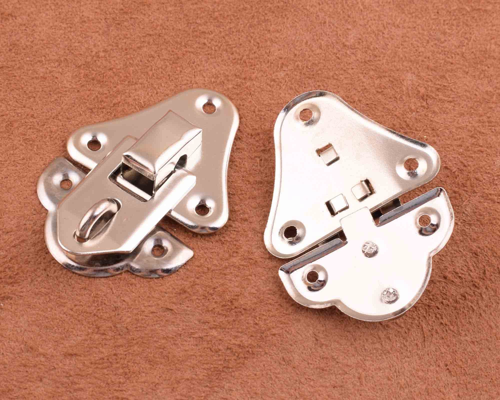 Vintage Box Hasp-silver Color Metal Lock Catch Latches Single Hole ...