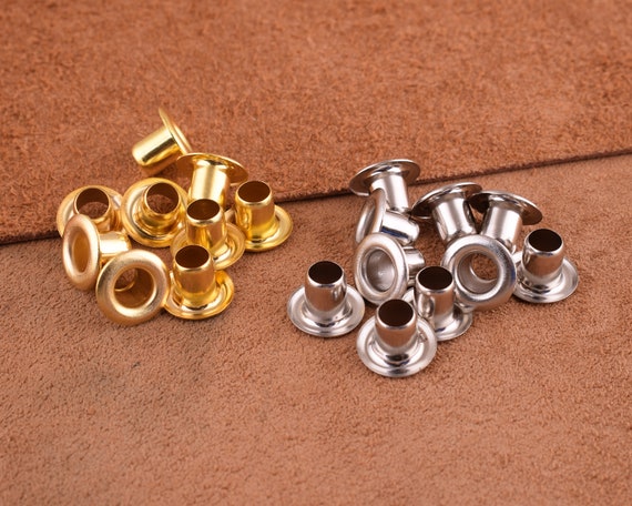 Eyelet Grommets iron Eyelet Copper Metal Rivets for Leather Craft copper Metal Rivets for Shoes Canvas Clothes Making Supply Metal Eyelets Etsy UK