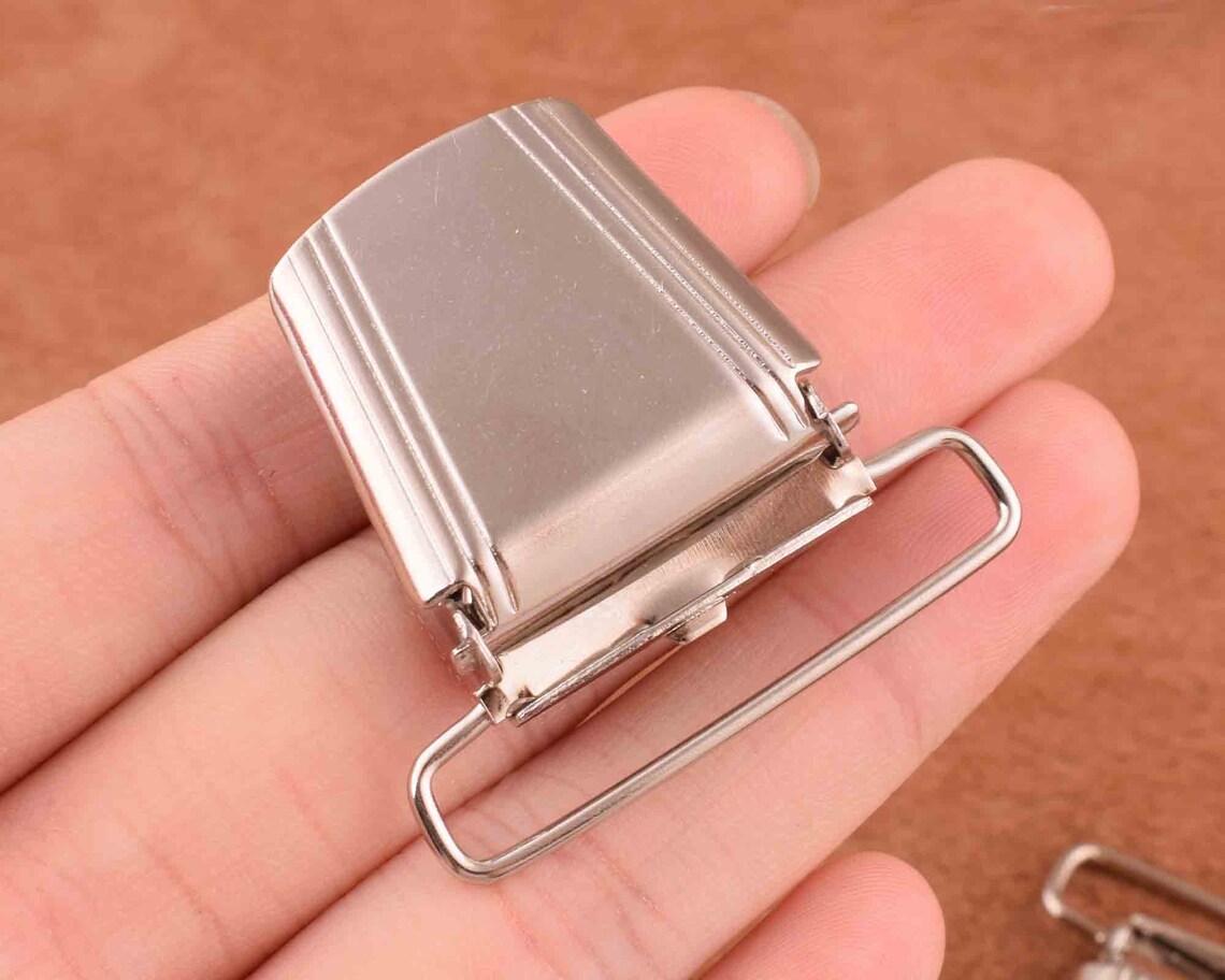 Square Metal Suspender Clips Metal Pacifier Clip 3836mm | Etsy