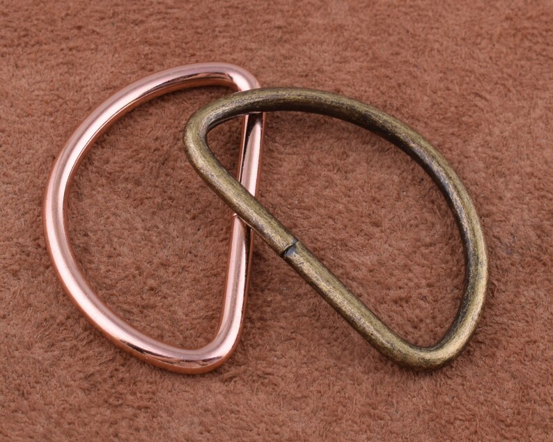 1.5 Inch D-shaped Metal Bucklesmetal D Rings for 38mm Strap D - Etsy