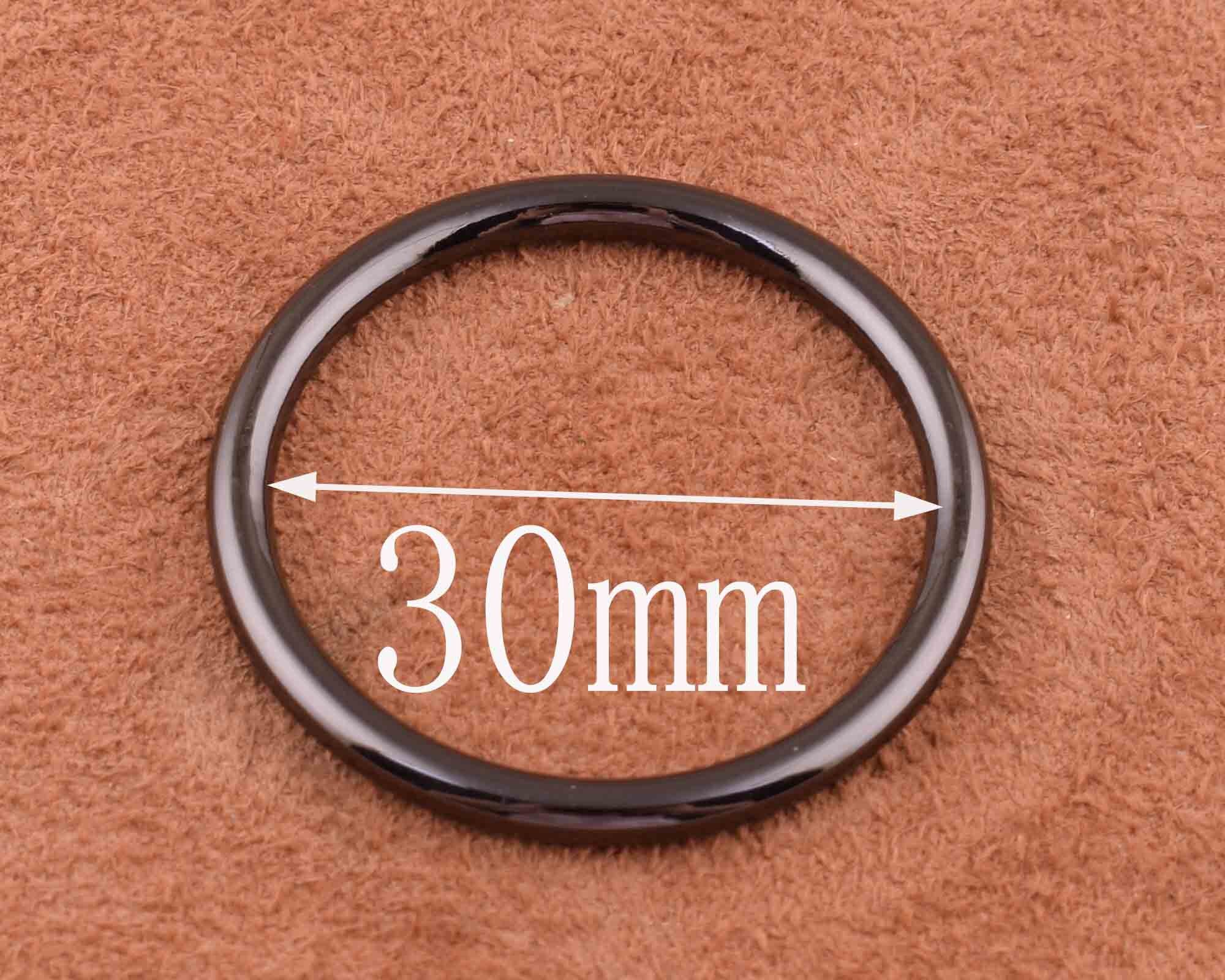 Round Ring buckles metal strap O ringsgunmetal o ring buckle | Etsy