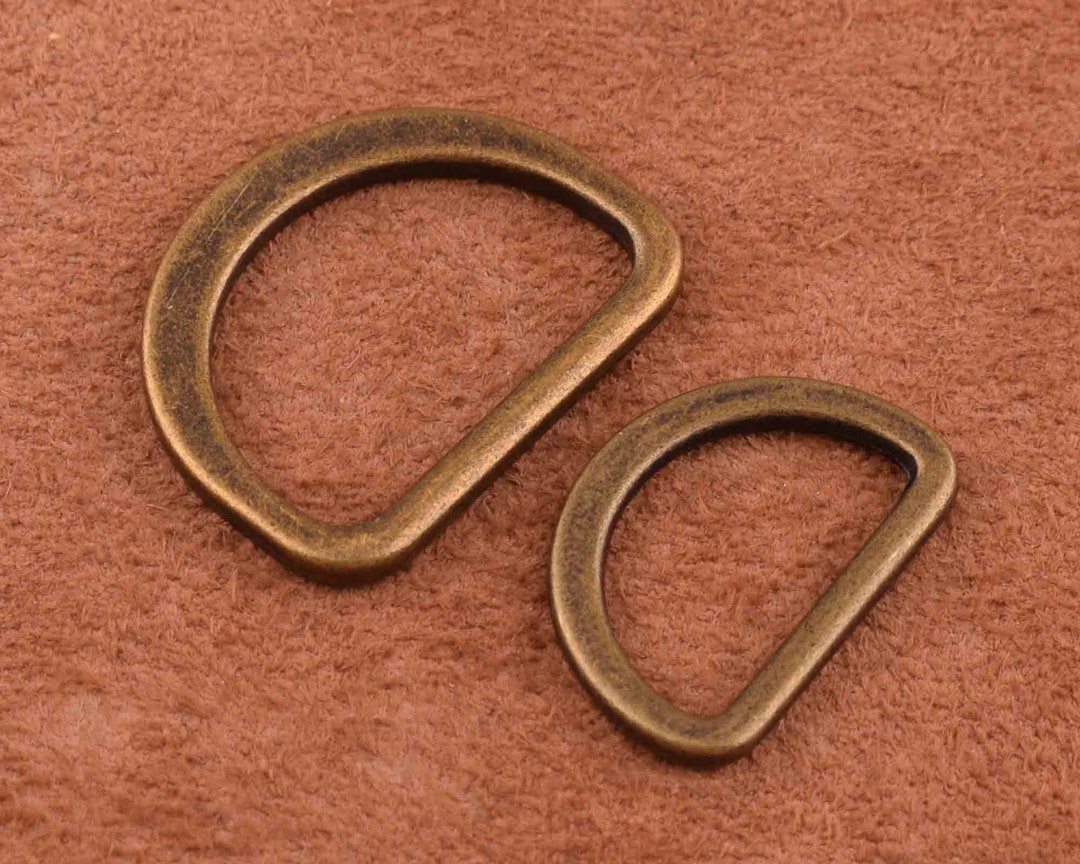 Purse Ring Strap Rings Purse Hardware, Mini D-rings D Circle 30 Pcs 25 ...