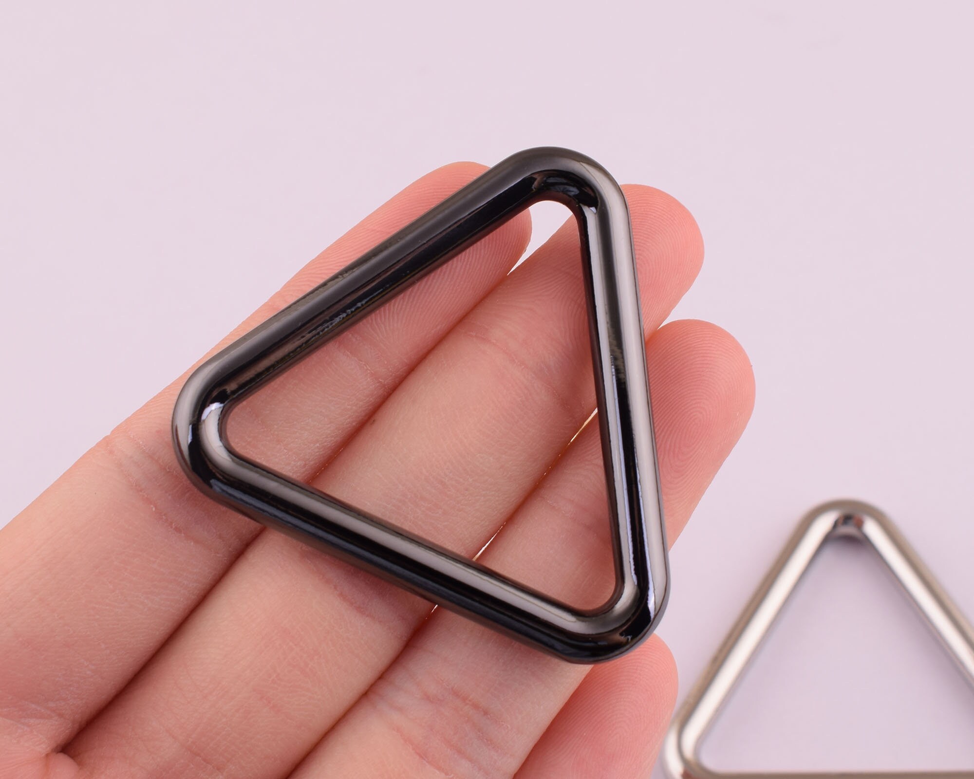 3 Colors Metal Triangle Ring Slide Buckles Fasteners Belt - Etsy