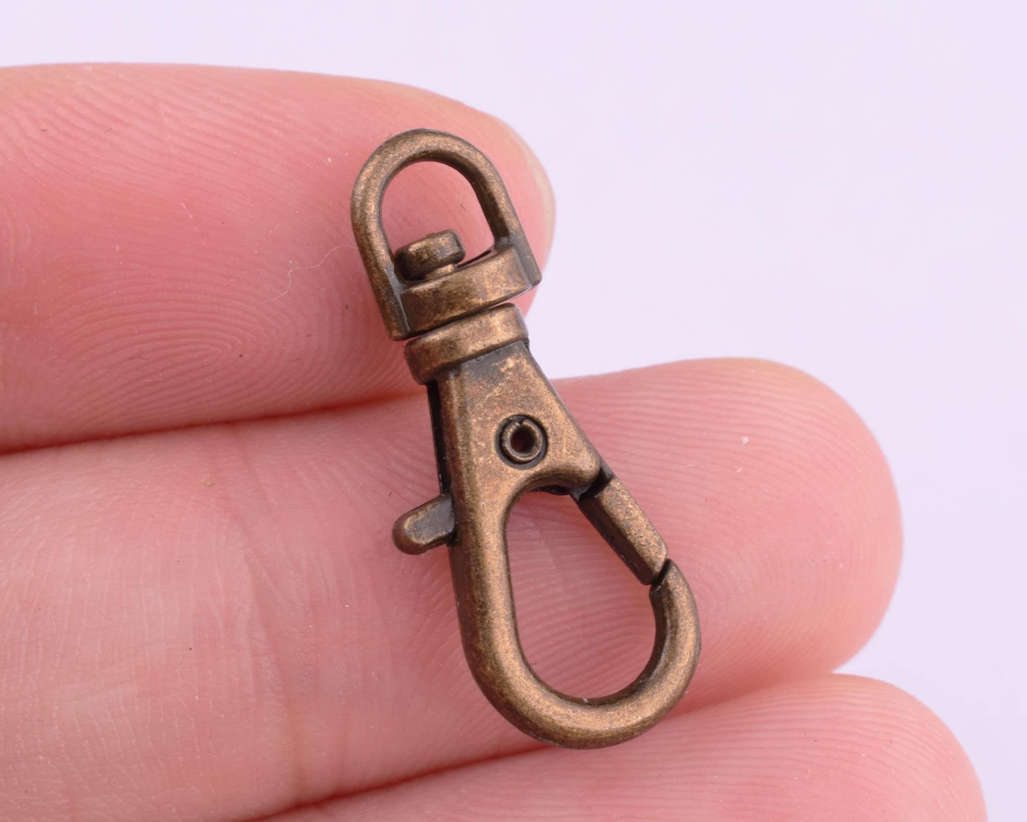 Small Swivel Lobster Clasps 234mm Trigger Snaps Hooklobster - Etsy UK
