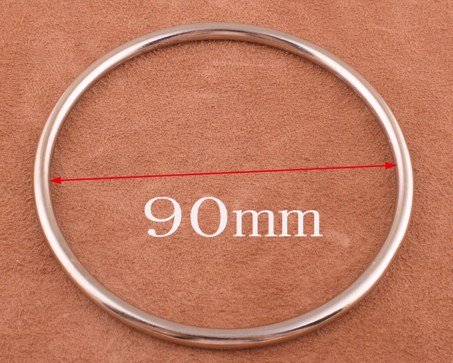 Large O Ring 90mm Metal O Buckle 2pcs Bag Strap Buckle Webbing | Etsy