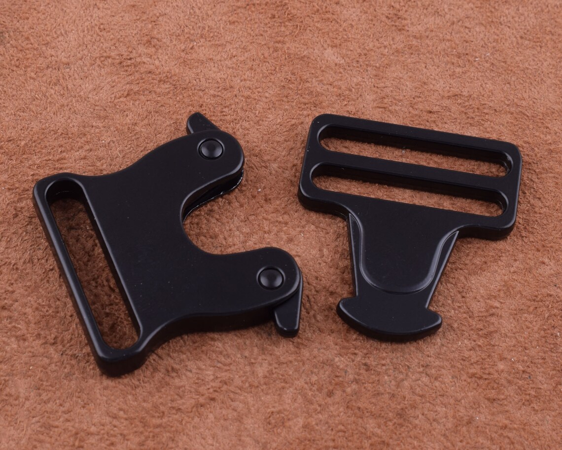 Metal Release Belt Buckle Metal Webbing Buckle Adjustable - Etsy