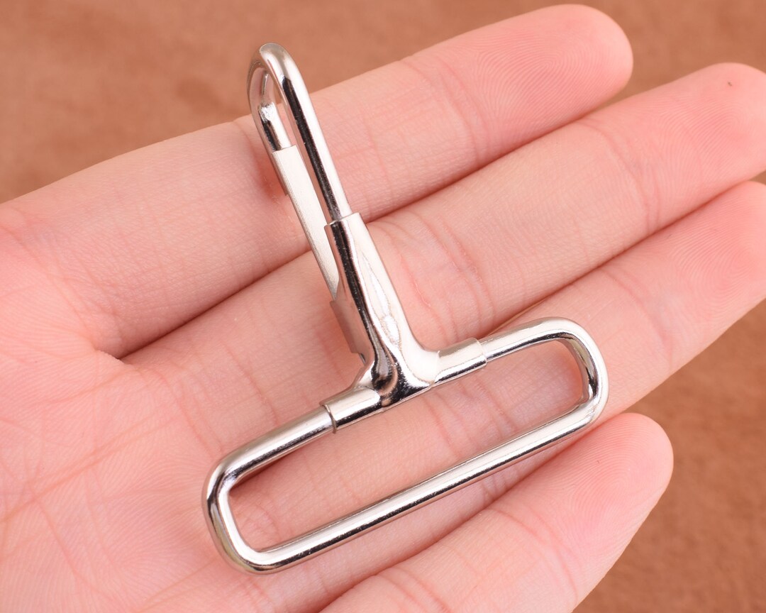 Silver Metal Snap Hook Clasps,clasps Snap Hooks,48*39mm Purse Push Hook ...