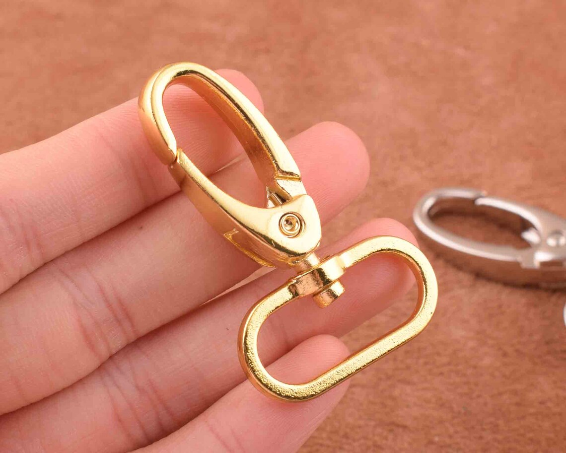 2649mm Metal D Ring Swivel Lobster Clasps Clips for Handbag - Etsy