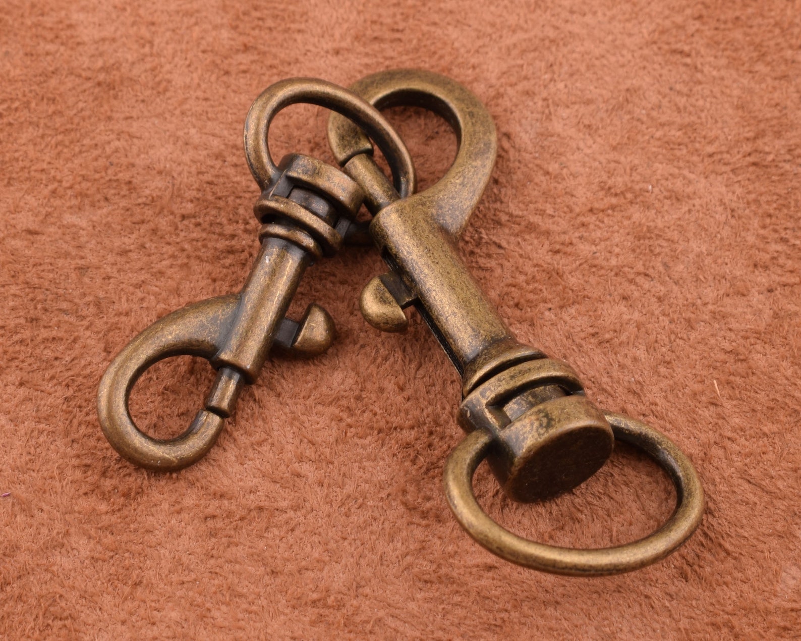 Swivel Lever Snap Hook bronze swivel cliptwo size Trigger | Etsy