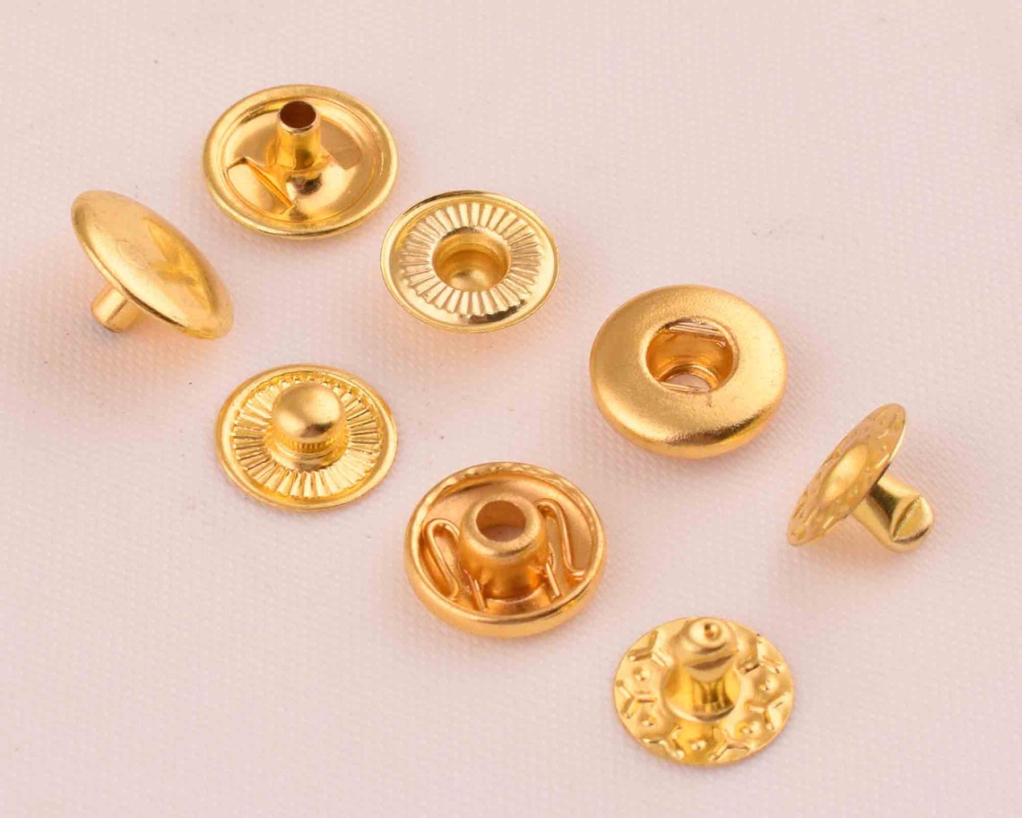 30set Snap Button Snap Fastener Press Stud Closure Buttons - Etsy