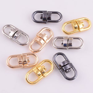 Swivel Connector Double Loops Swivel Clasp 20mm Swivel Key Ring ...