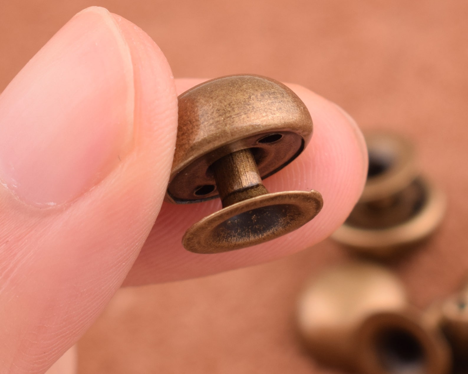 20set Single Cap Rivets 1210mm Big Rivets Bronze Rapid Rivets - Etsy
