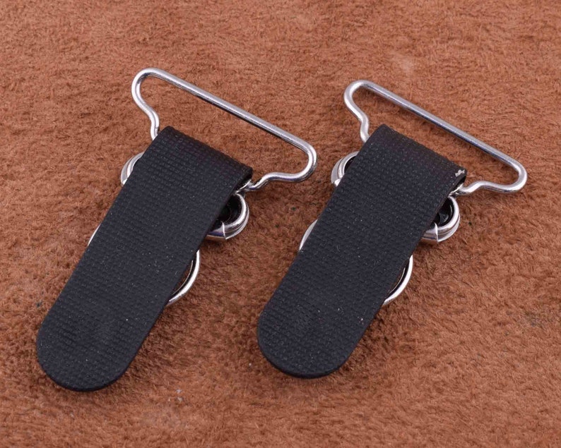 Suspender Clip Suspender Ends Garter Clip With Hook,45*26mm Black ...