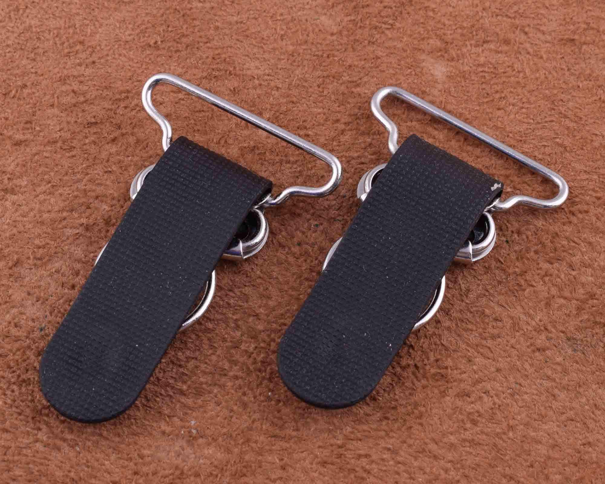 Suspender Clip Suspender Ends Garter Clip With Hook,45*26mm Black ...