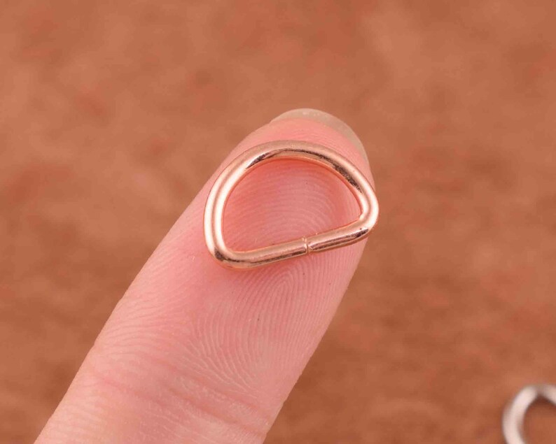 50pcs D Ring Metal D Ring Inner Diameter 10mmsmall D Ring | Etsy