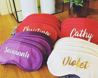 Custom Sleep Mask - Etsy