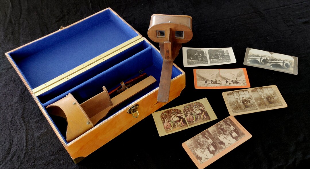 Original Stereoscopes and Stereoscopic Image Cards - Etsy