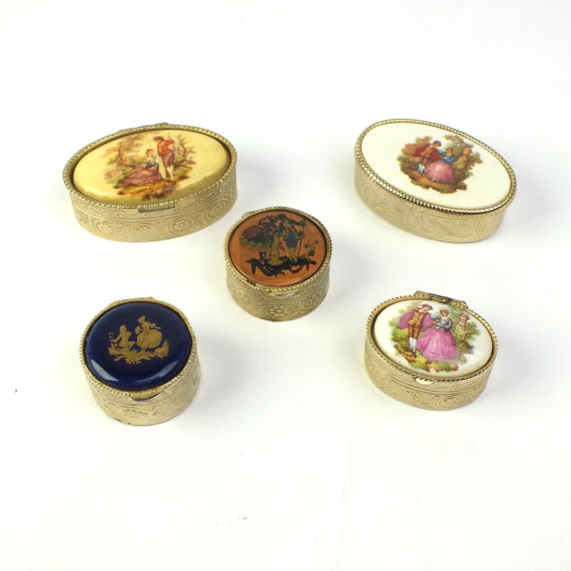 Old Pill Box - Etsy