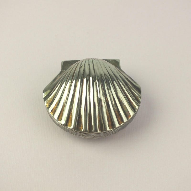 Shell Pill Box - Etsy